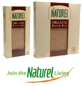 Naturel Organic Brown Rice in Singapore
